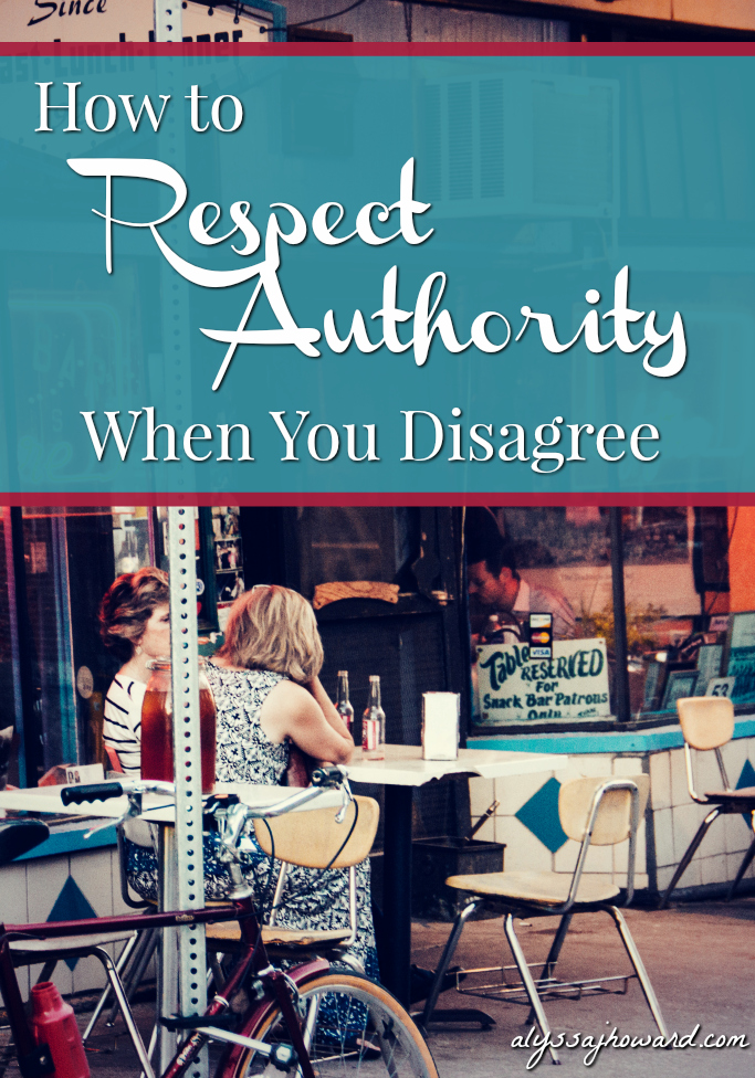 How to Respect Authority When You Disagree