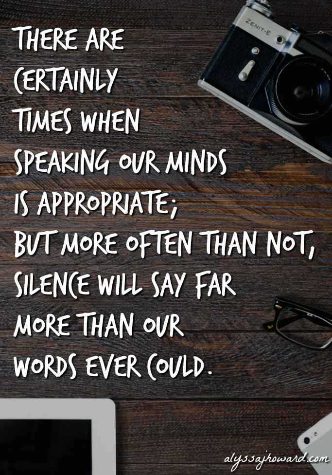 Silence is Power: When Quietness Speaks Volumes